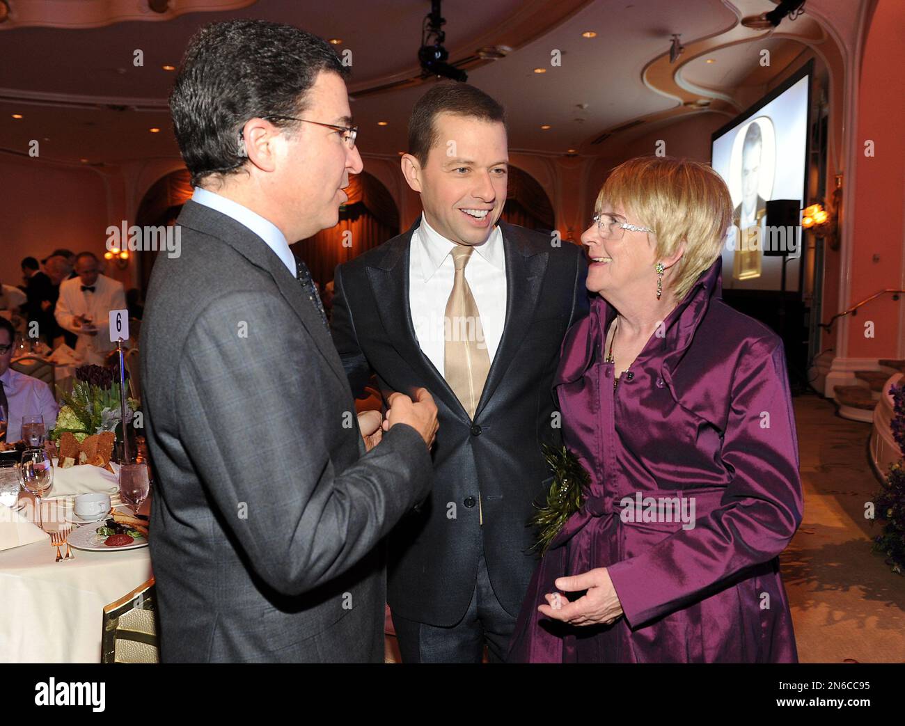BEVERLY HILLS, CA - MARCH 1: (L-R) Television Academy Chairman & CEO ...