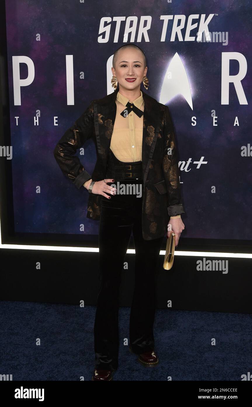 Jin Maley arrives at the premiere of the third and final season of ...