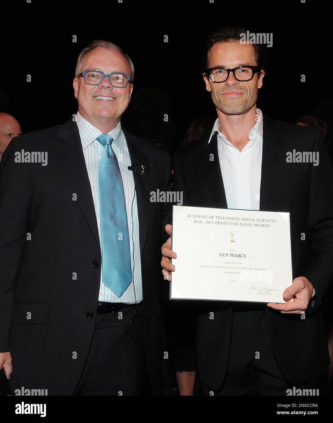 WEST HOLLYWOOD, CA - SEPTEMBER 16: (L-R) Chairman and CEO of the ...