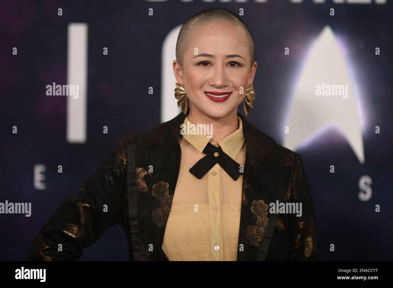 Jin Maley arrives at the premiere of the third and final season of ...