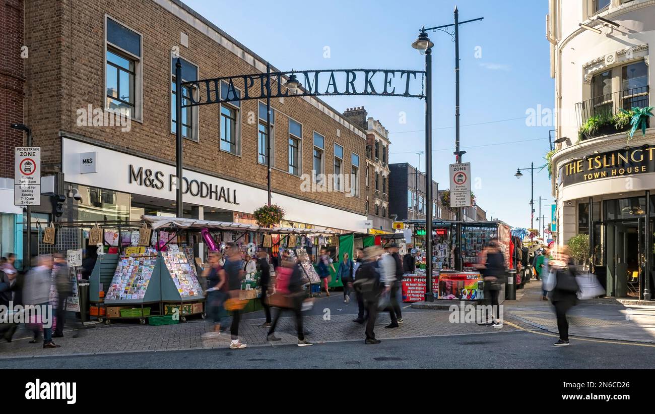 Chapel market islington hi-res stock photography and images - Alamy