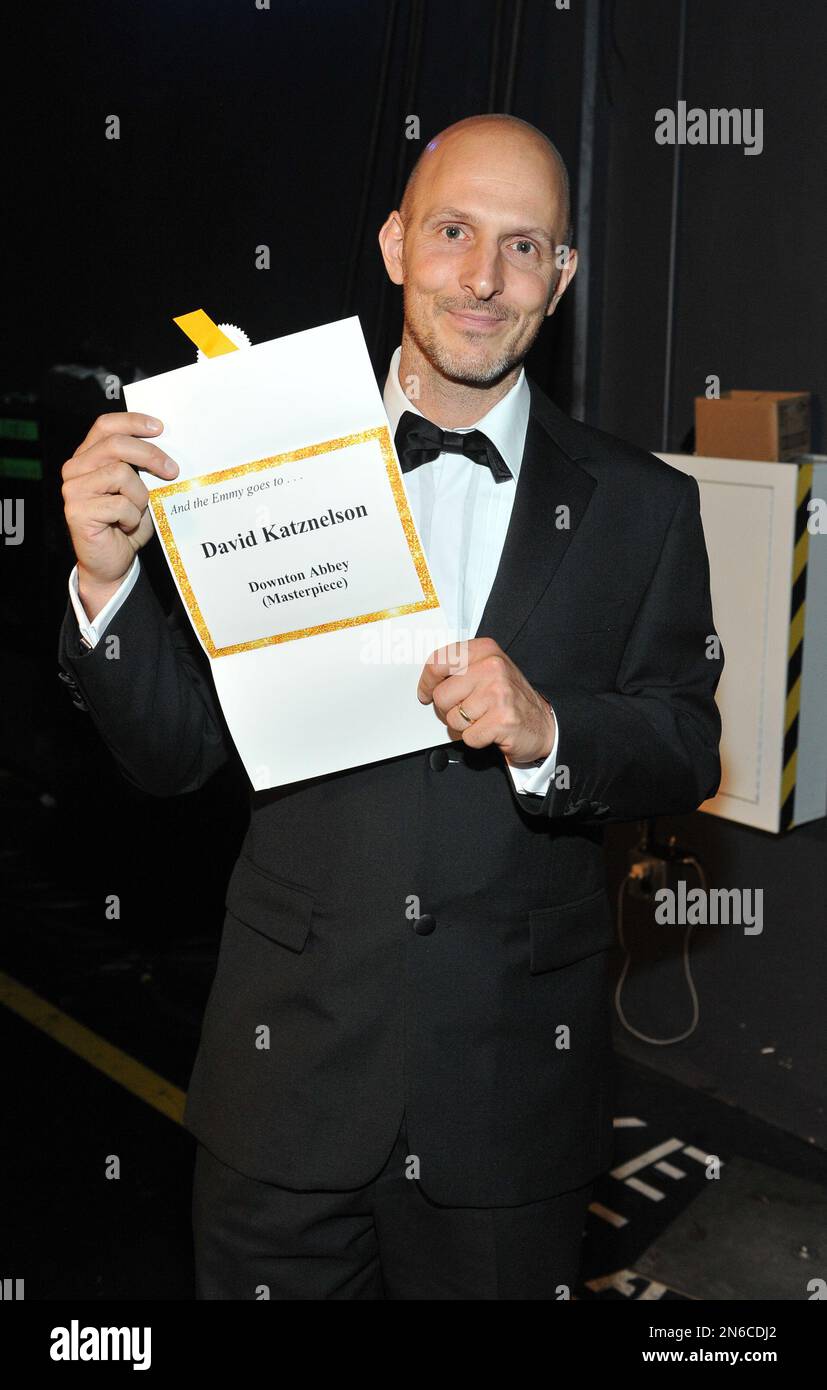 LOS ANGELES, CA - SEPTEMBER 10: David Katznelson backstage at the ...