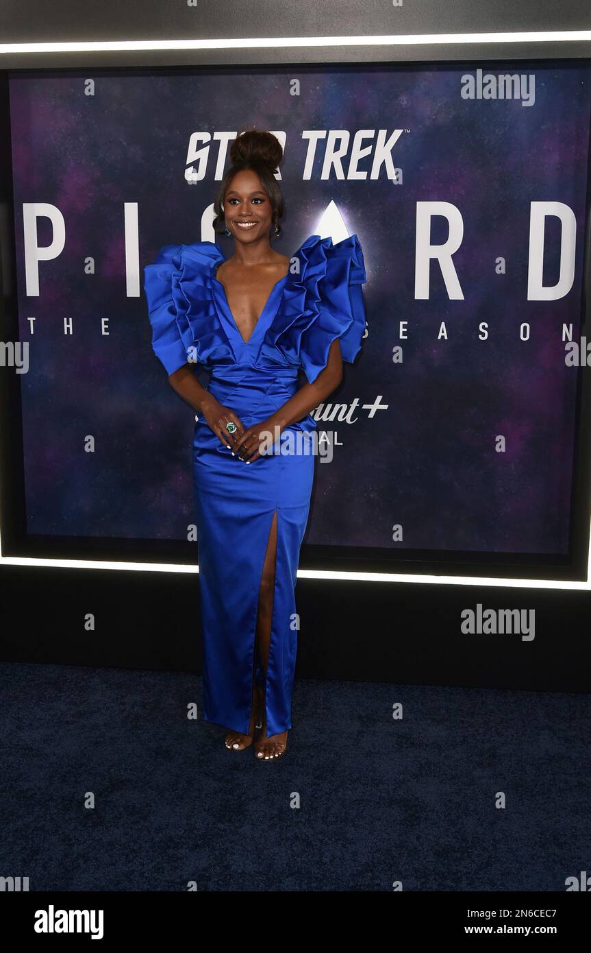 Ashlei Sharpe Chestnut arrives at the premiere of the third and final ...