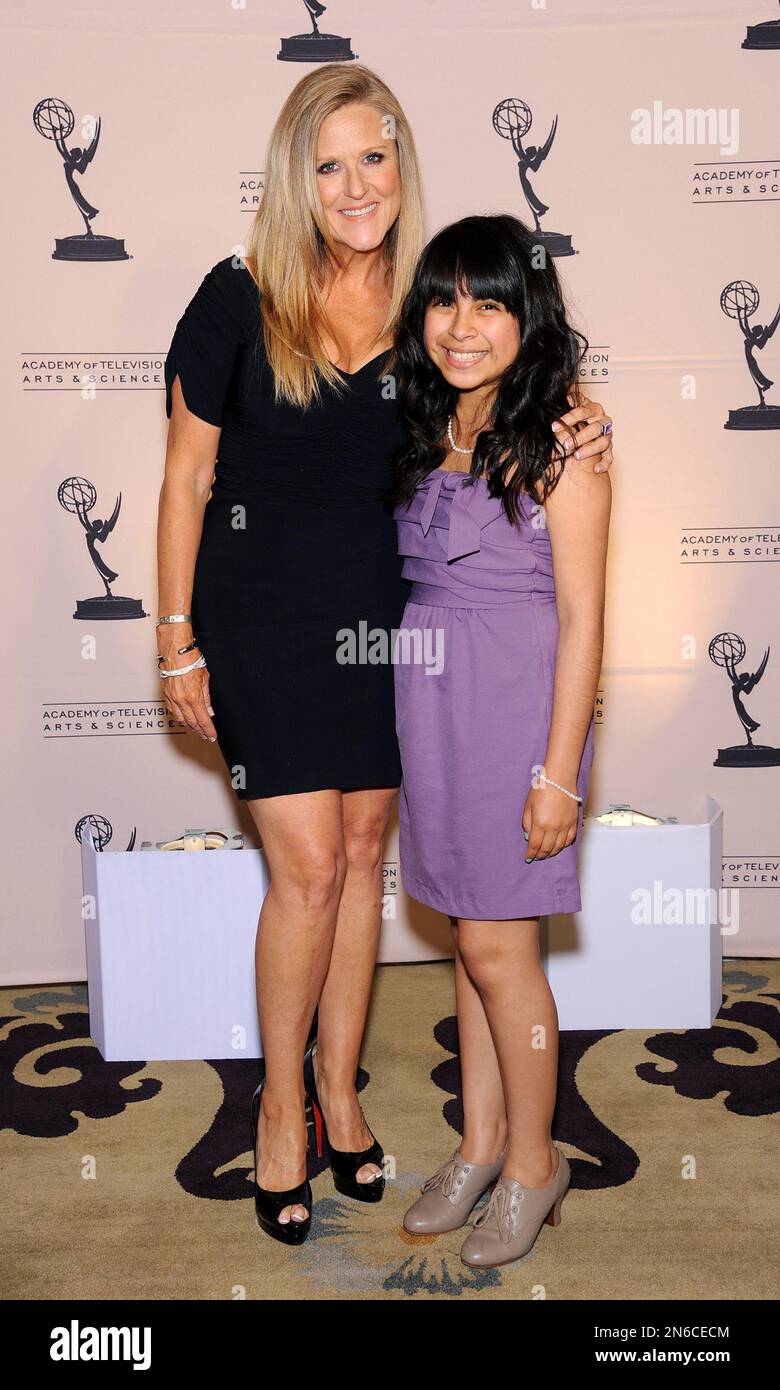BEVERLY HILLS, CA - MAY 5: Honoree, "The 16th Man," Lori McCreery and Cynthia Gonzalez arrives ...