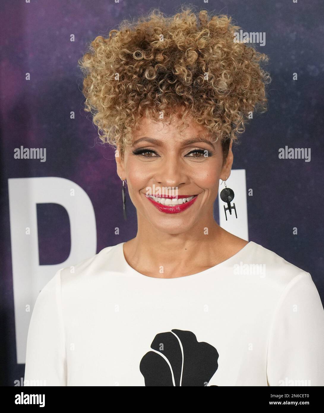Hollywood, CA , February 9, 2023. Michelle Hurd arrives at the ...