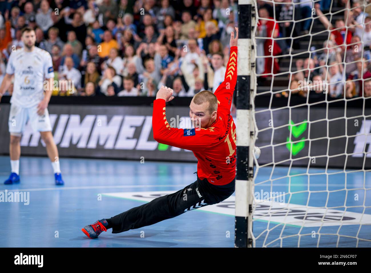 Kiel, Germany. 09th Feb, 2023. Handball: Champions League, THW Kiel ...