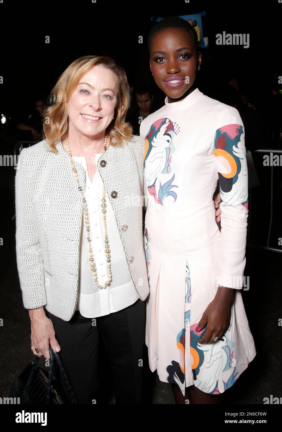 Fox Searchlight President Nancy Utley and Lupita Nyong'o attend Fox ...