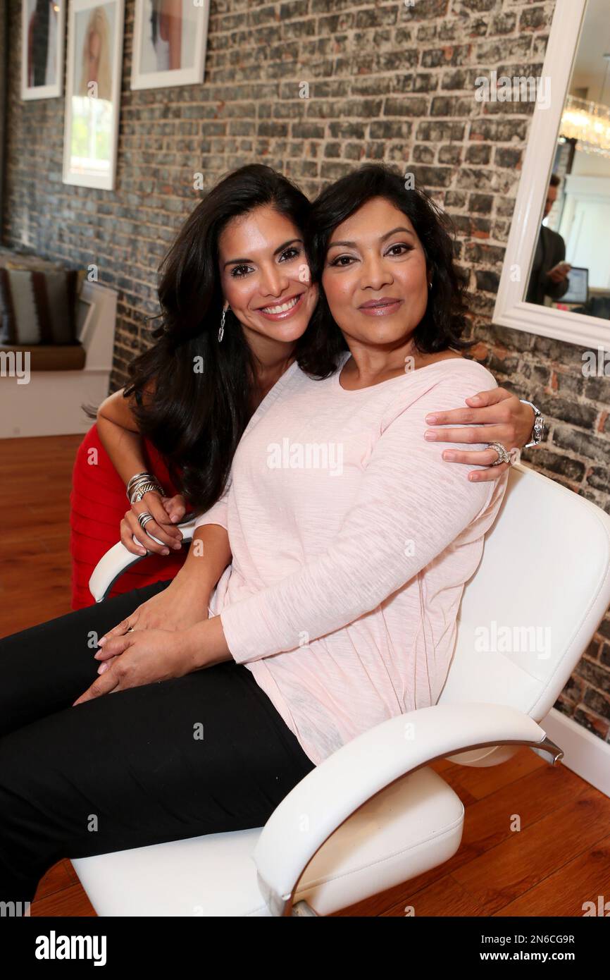 Monica Franco and Joyce Giraud at Joico’s Style For a Cure presented by ...