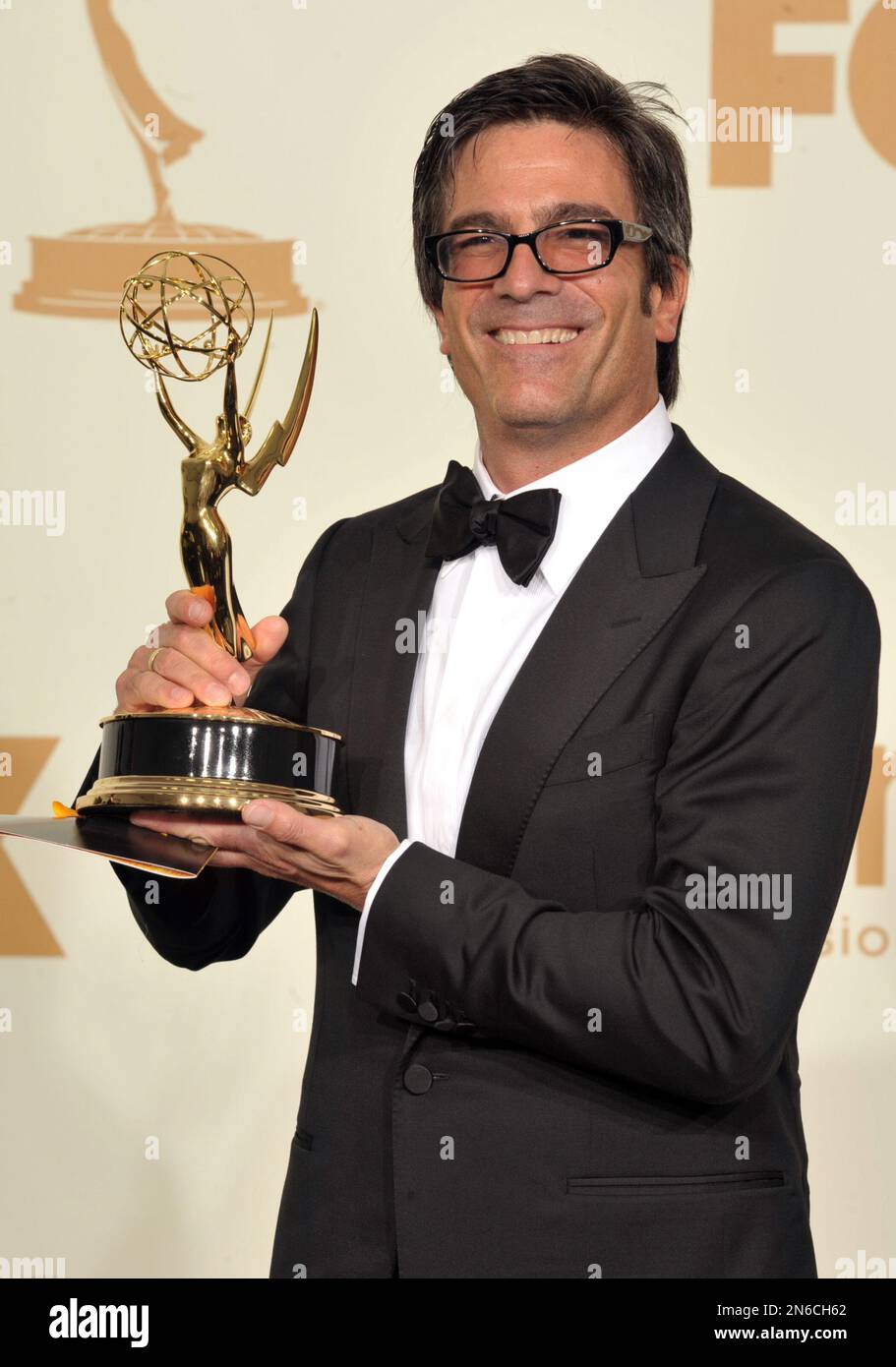 LOS ANGELES, CA - SEPTEMBER 18: Michael Spiller poses in the press room ...