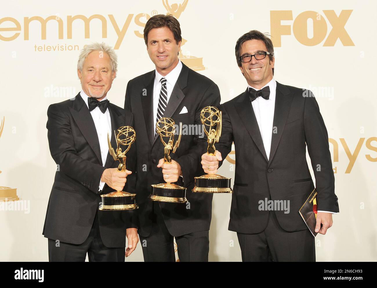 LOS ANGELES, CA - SEPTEMBER 18: Jeffrey Richman, Steven Levitan ...