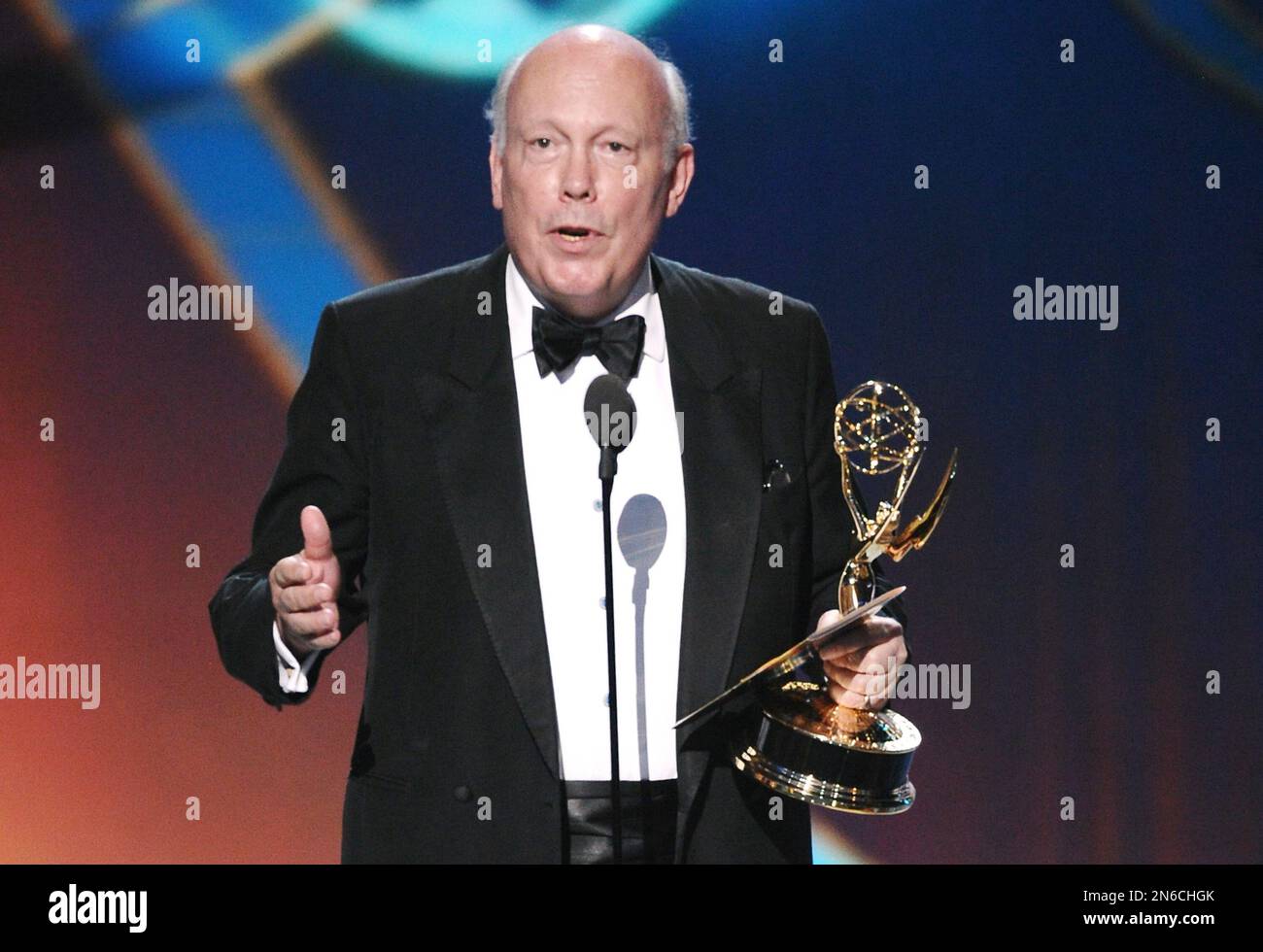 LOS ANGELES, CA - SEPTEMBER 18: Julian Fellowes accepts the Outstanding ...