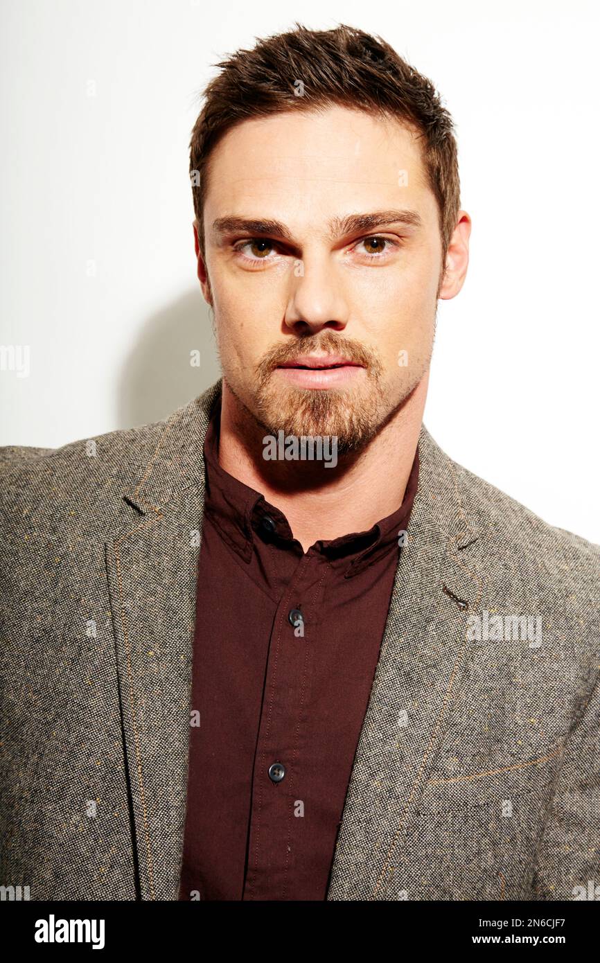 Actor and star of The CW's "Beauty and the Beast," Jay Ryan poses for a ...