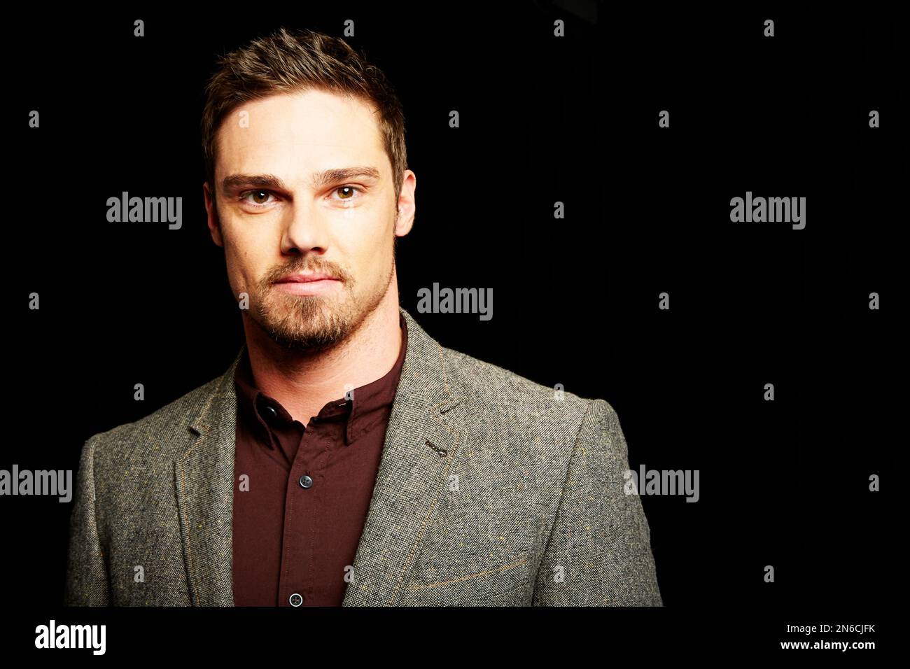 Actor Jay Ryan from The CW series, "Beauty and the Beast," poses for a ...
