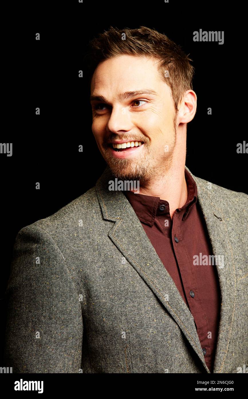 Actor and star of The CW's "Beauty and the Beast," Jay Ryan poses for a ...