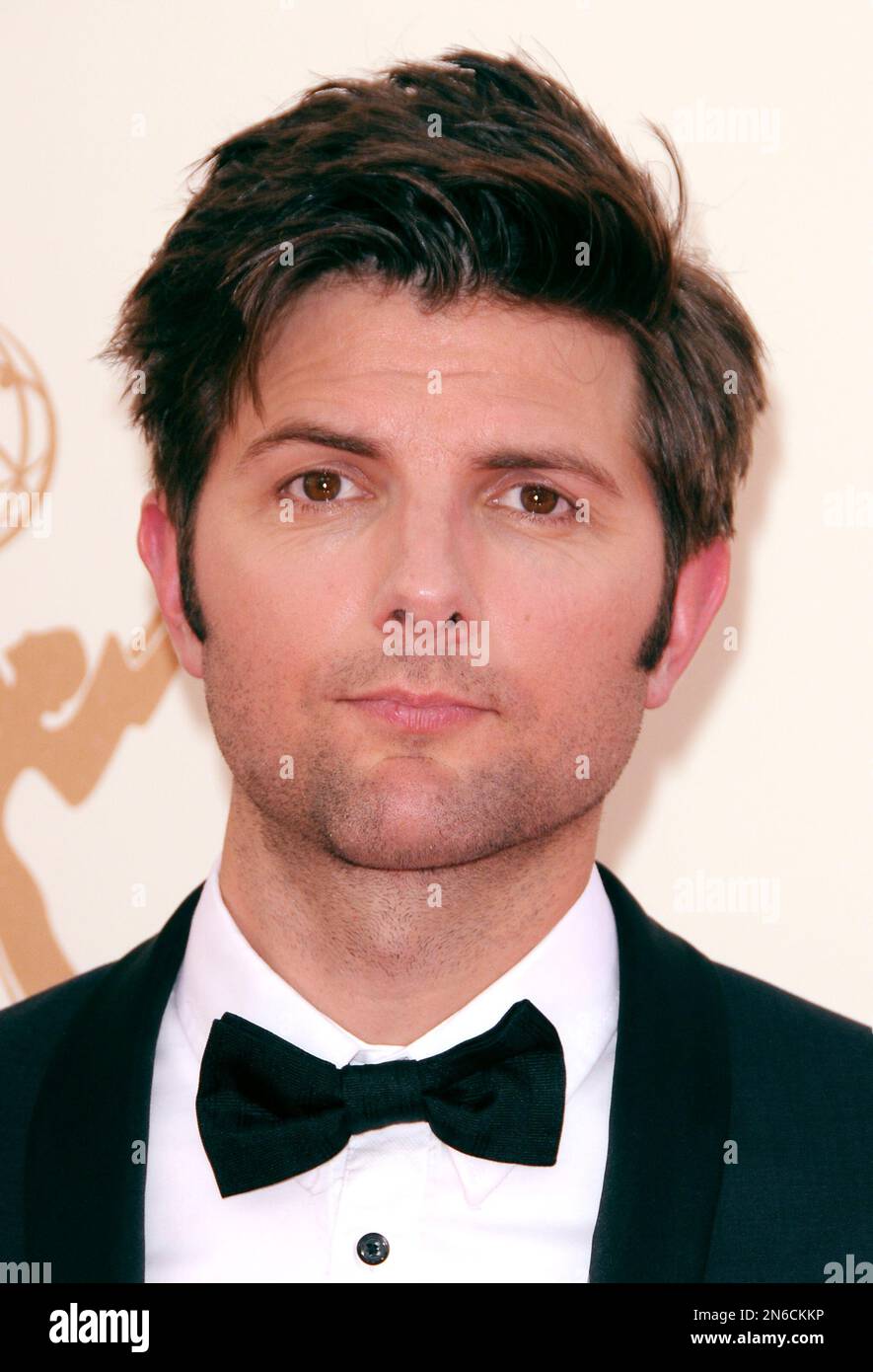 LOS ANGELES, CA - SEPTEMBER 18: Adam Scott arrives at the Academy of ...