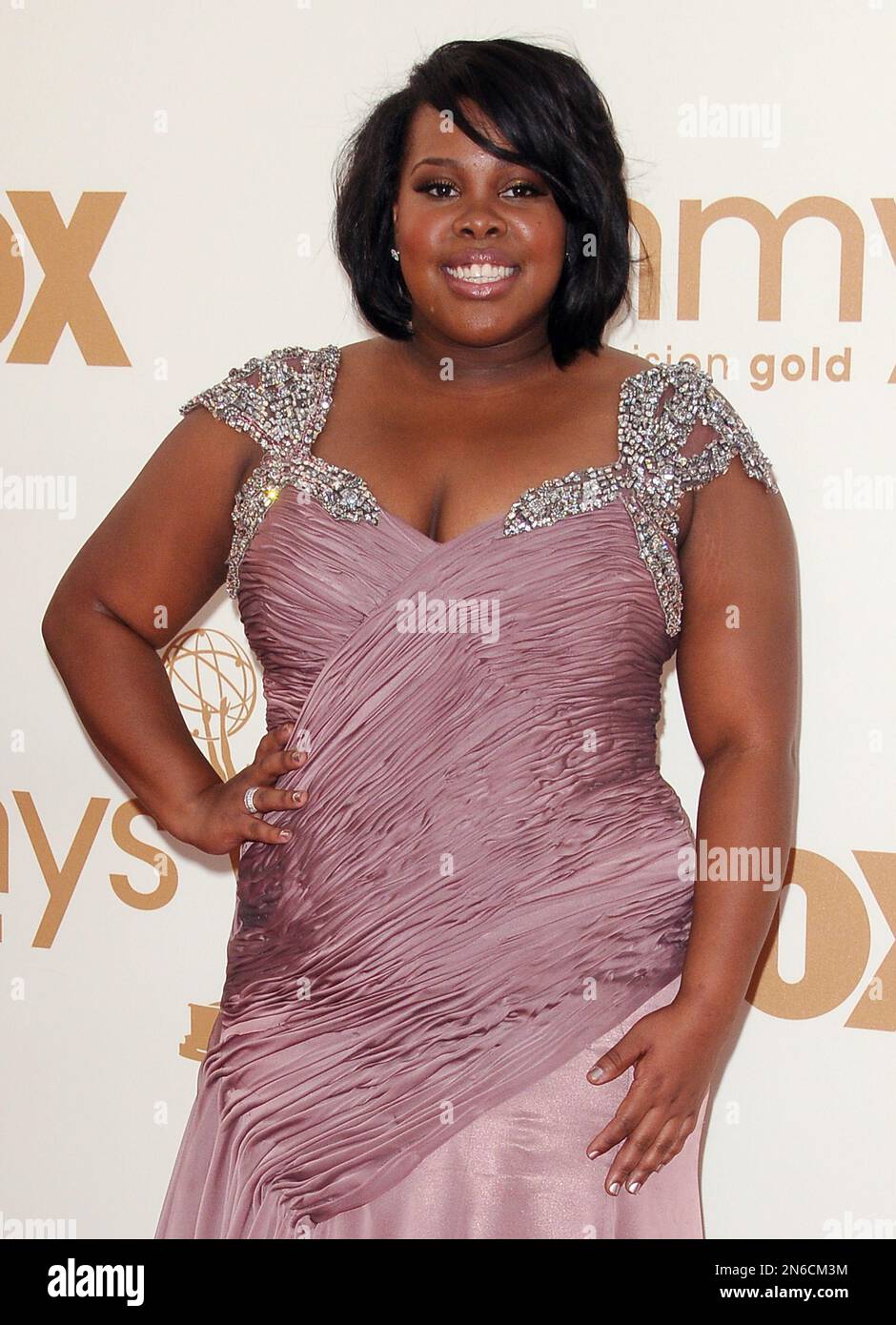 LOS ANGELES, CA - SEPTEMBER 18: Amber Riley arrives at the Academy of ...