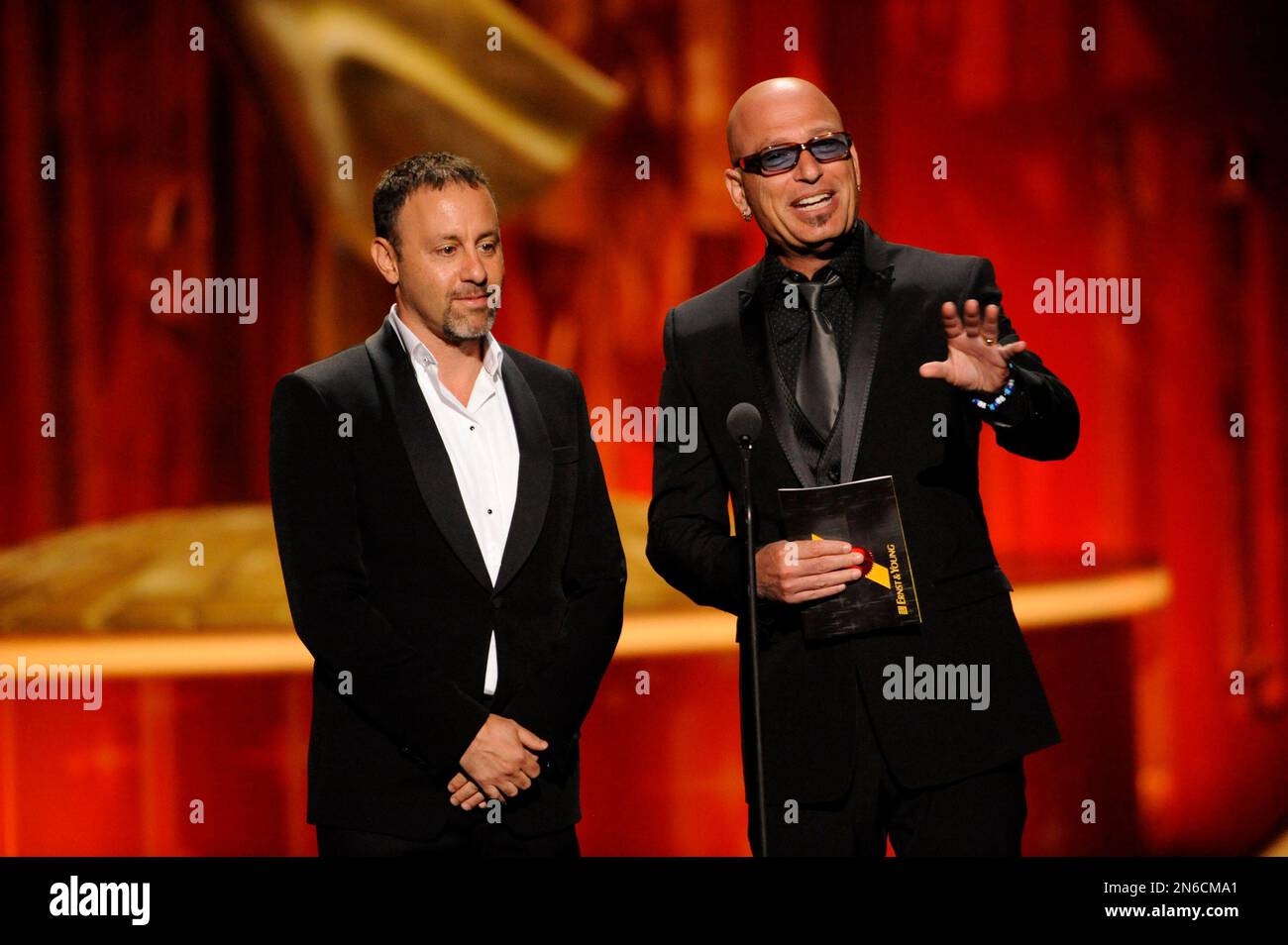 LOS ANGELES, CA - SEPTEMBER 10: (L-R) Jason Raff and Howie Mandel ...