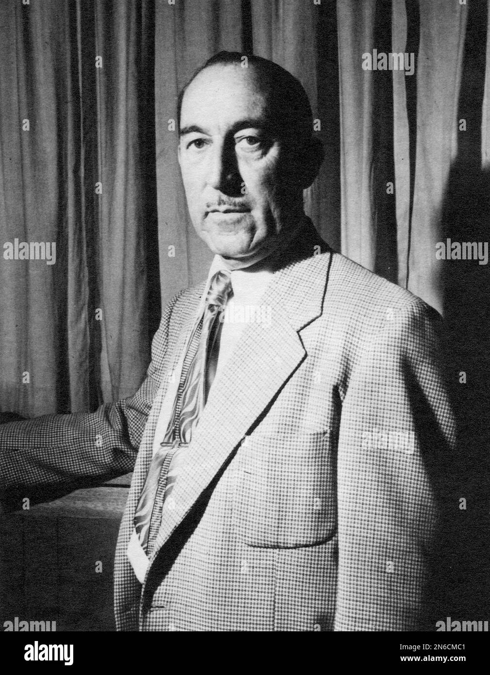 LOS ANGELES, CA: Designer Louis McManus, who modeled the Emmy Award ...