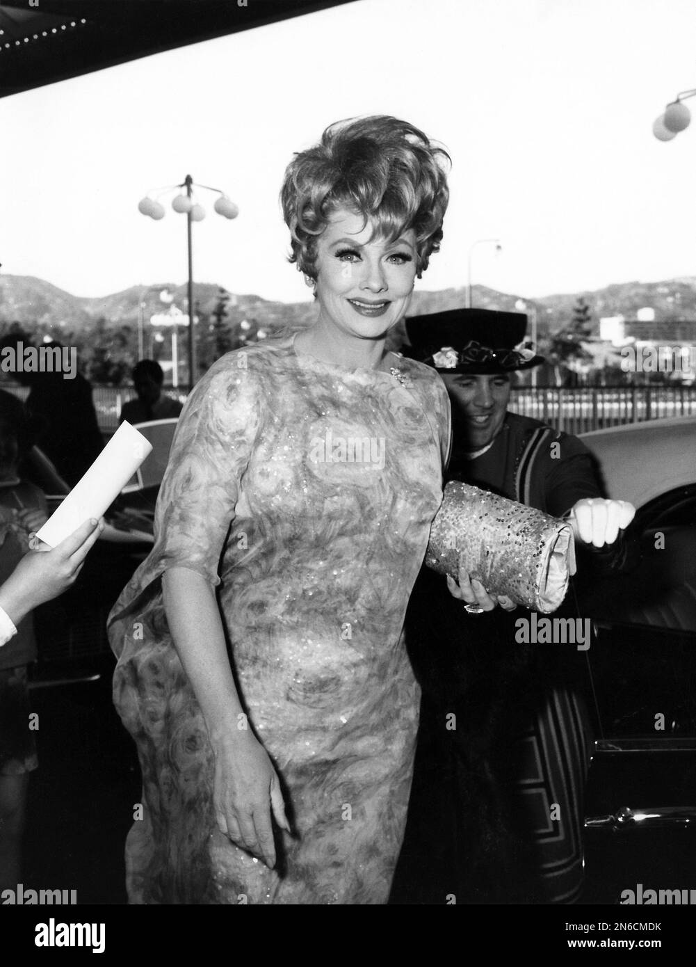 Los Angeles Ca June 4 1967 Actress Lucille Ball Arrives At The 19th Emmy Awards At The