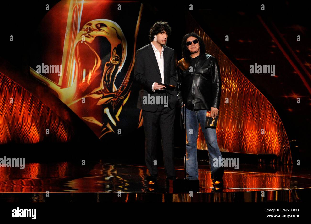 LOS ANGELES, CA - SEPTEMBER 10: (L-R) Nick Tweed-Simmons and Gene ...