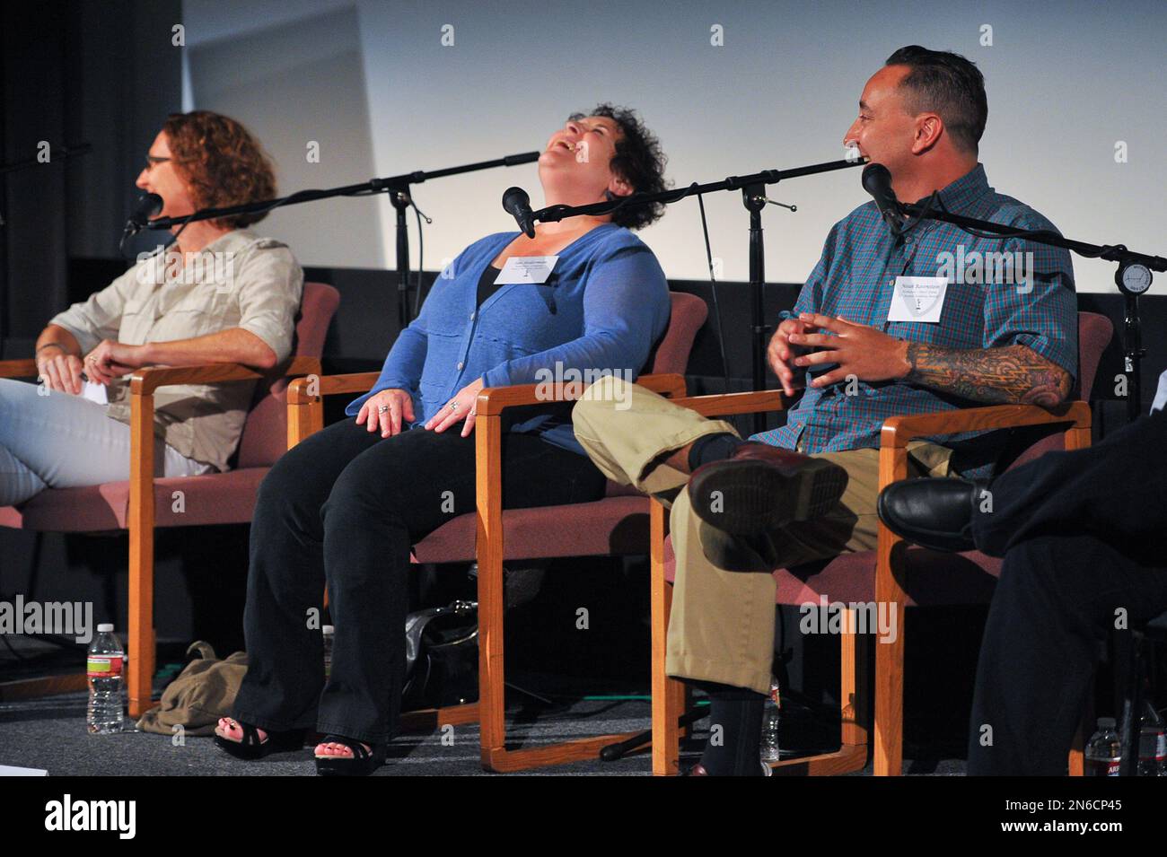 SANTA MONICA, CA - AUGUST 27: L-R): Editors Elizabeth Kling, Sue ...