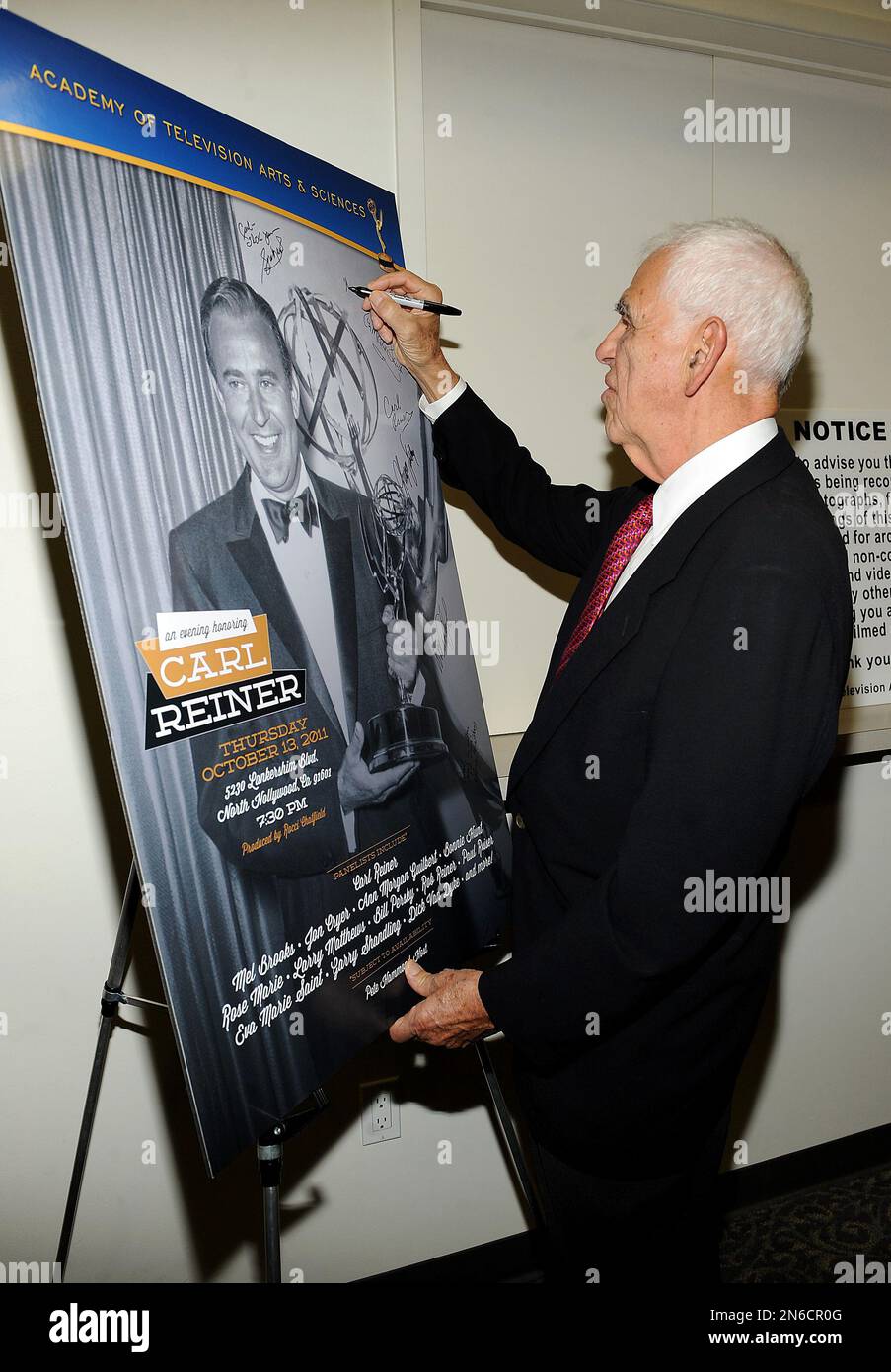 NORTH HOLLYWOOD, CA - OCTOBER 13: Writer Bill Persky attends the ...