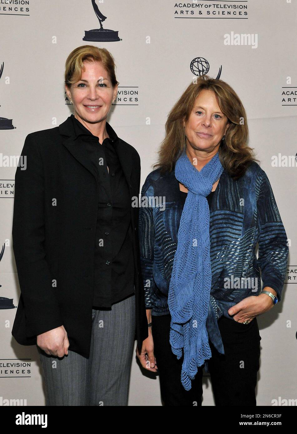 LOS ANGELES, CA - OCTOBER 25: Guest speakers Angela Fairhurst and Susan ...