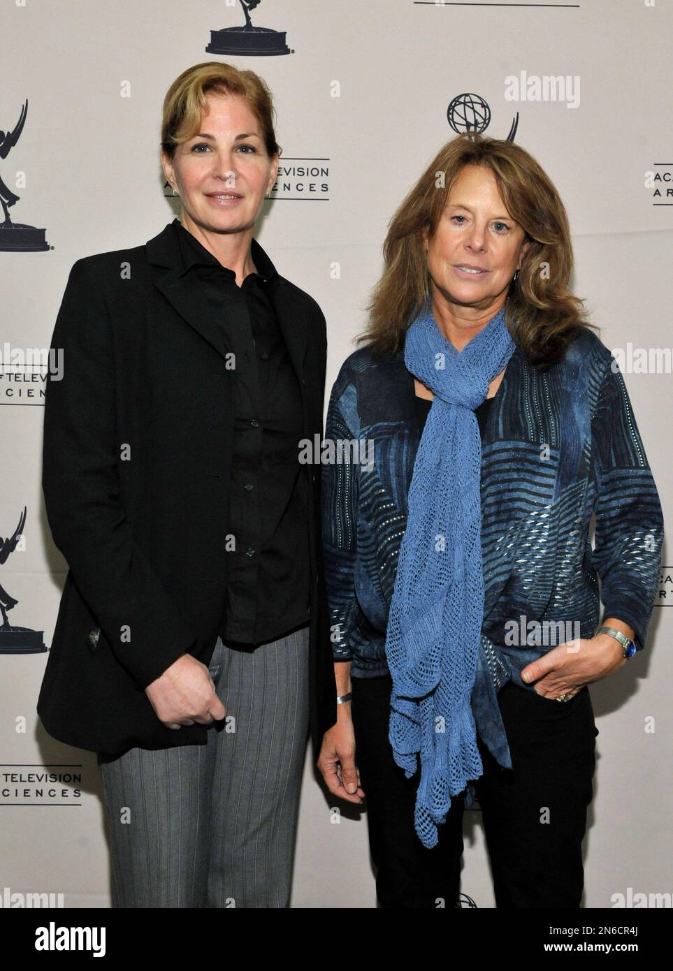 LOS ANGELES, CA - OCTOBER 25: Guest speakers Angela Fairhurst and Susan ...