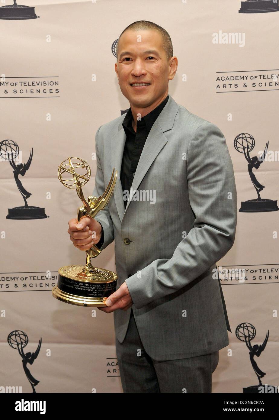 HOLLYWOOD, CA - OCTOBER 26: VP of iPad Marketing, Michael Tchao poses ...