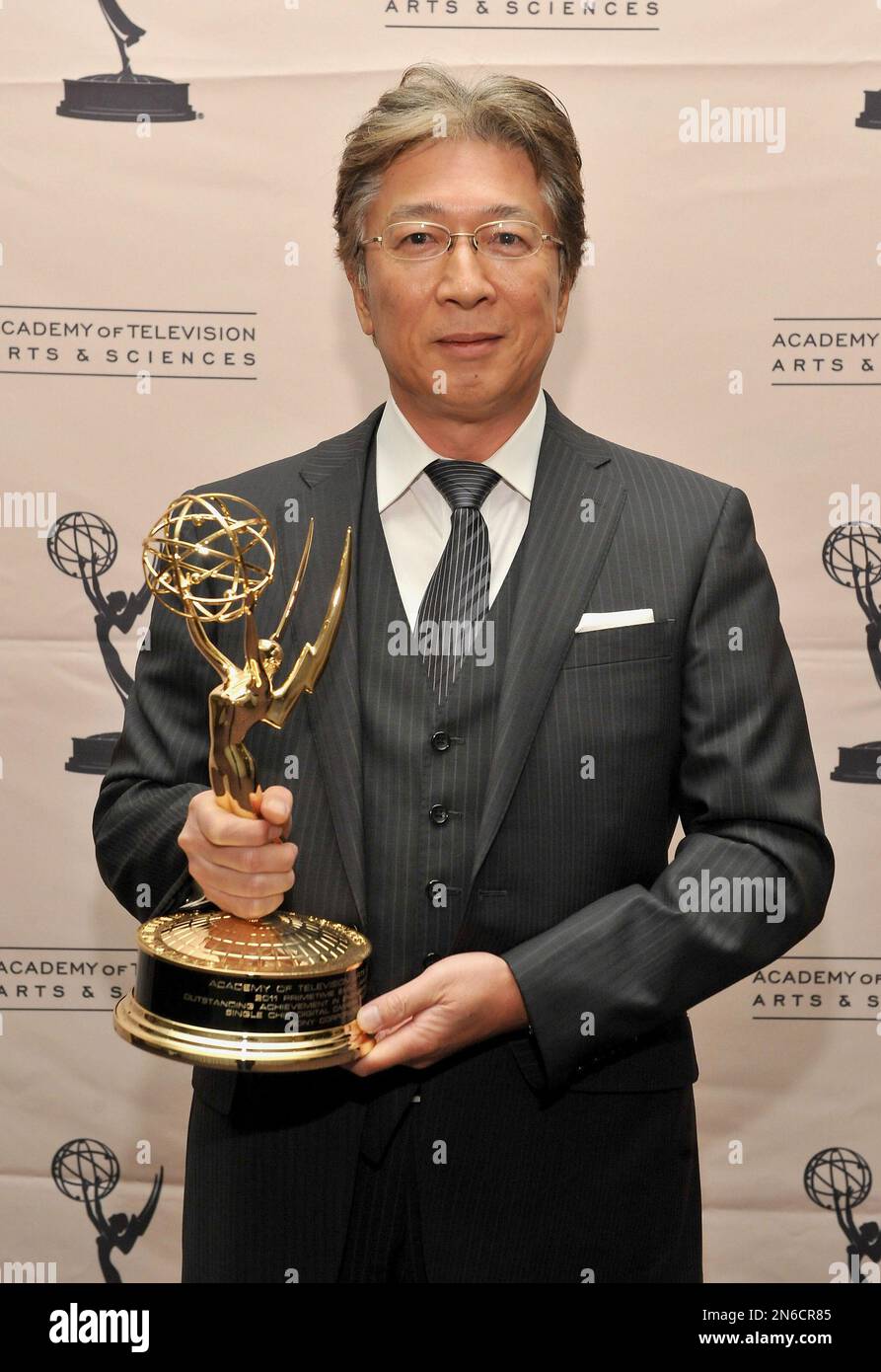 HOLLYWOOD, CA - OCTOBER 26: Electronics President of Sony, Tochihiko ...