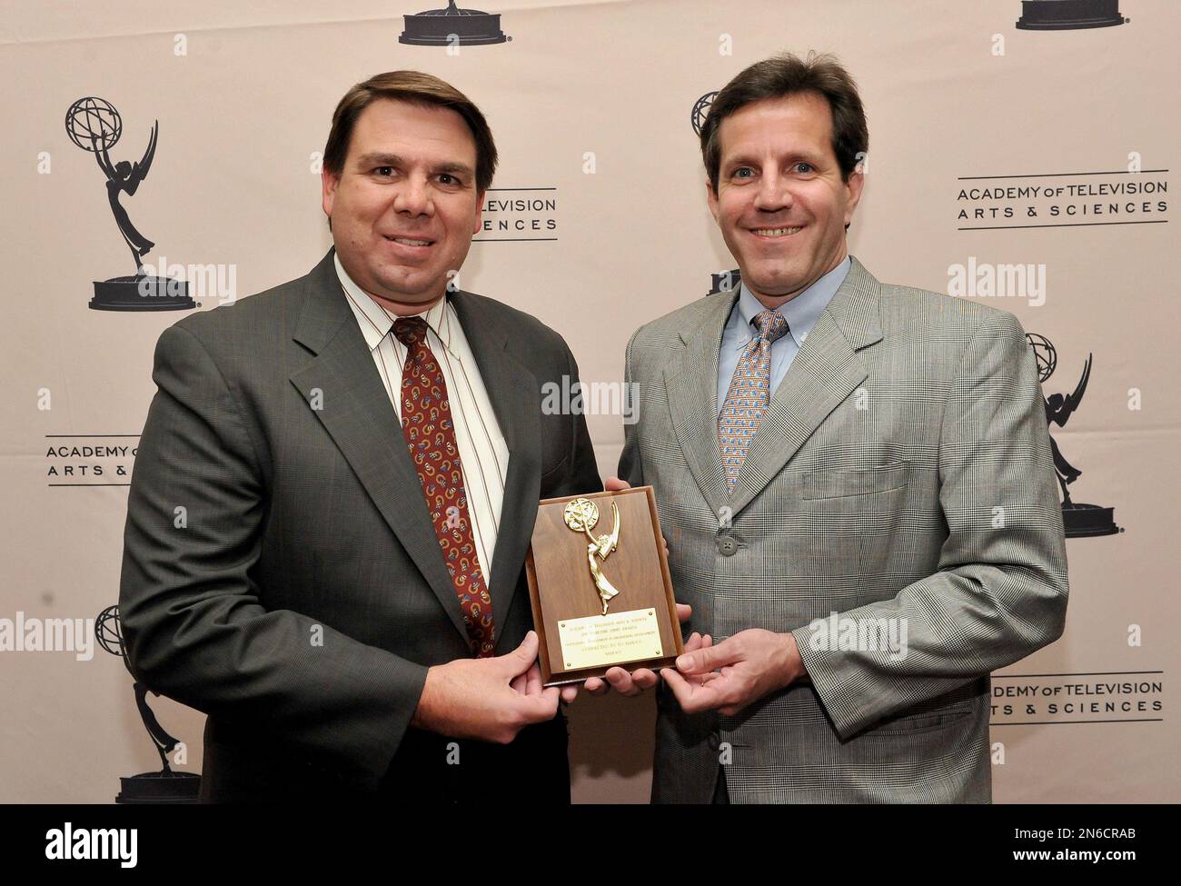 HOLLYWOOD, CA - OCTOBER 26: VP of Yahoo! Connected, Ron Jacoby (L) with ...