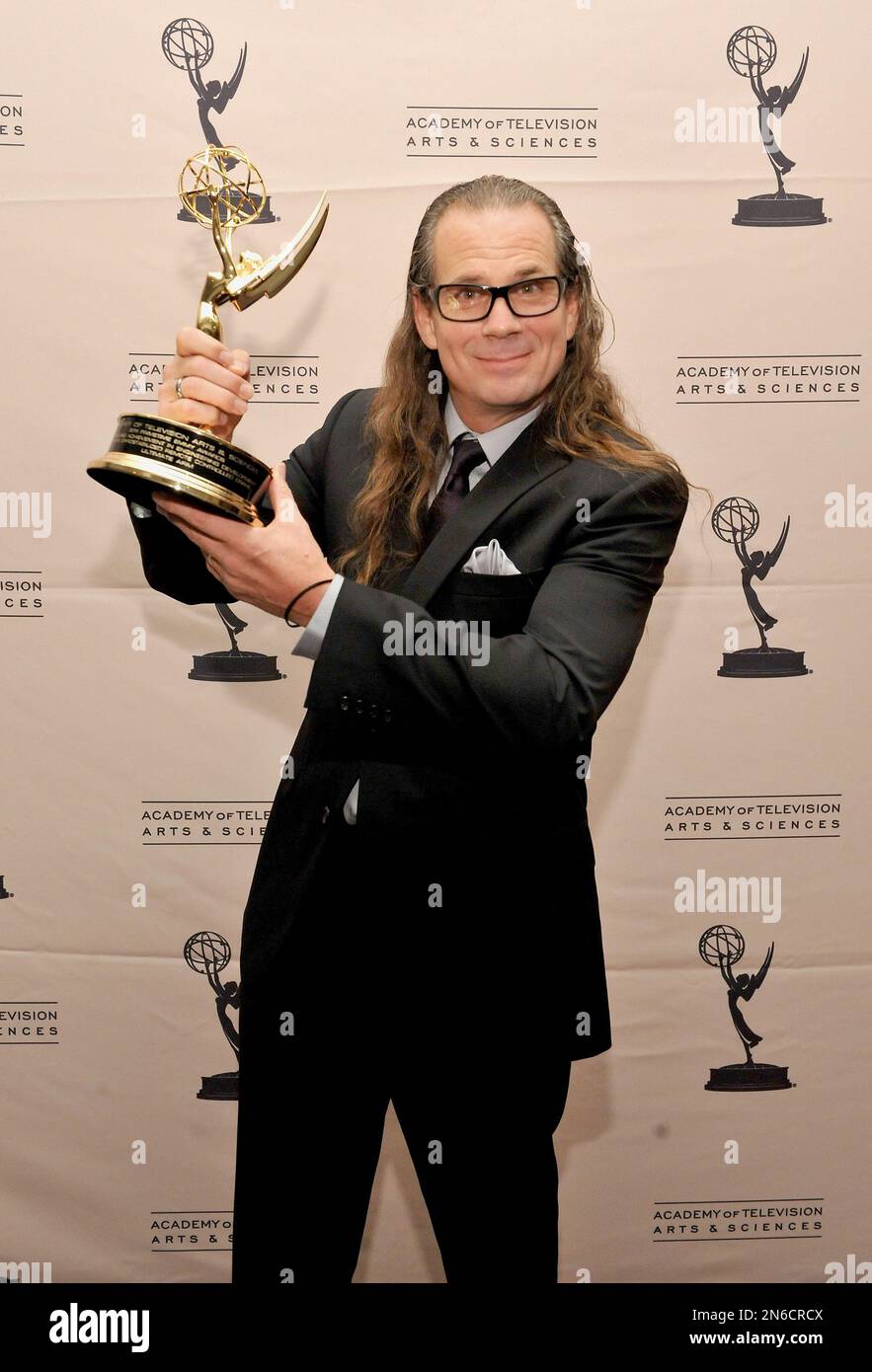 HOLLYWOOD, CA - OCTOBER 26: George Peters poses with the 'Ultimate Arm ...