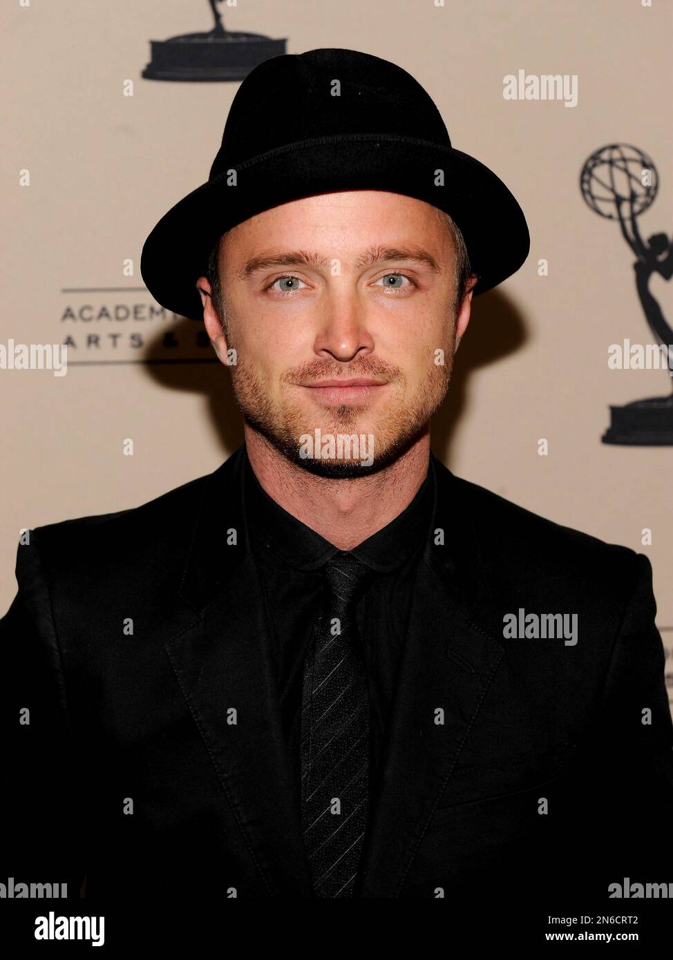 UNIVERSAL CITY, CA - AUGUST 22: Actor Aaron Paul arrives at the Academy ...