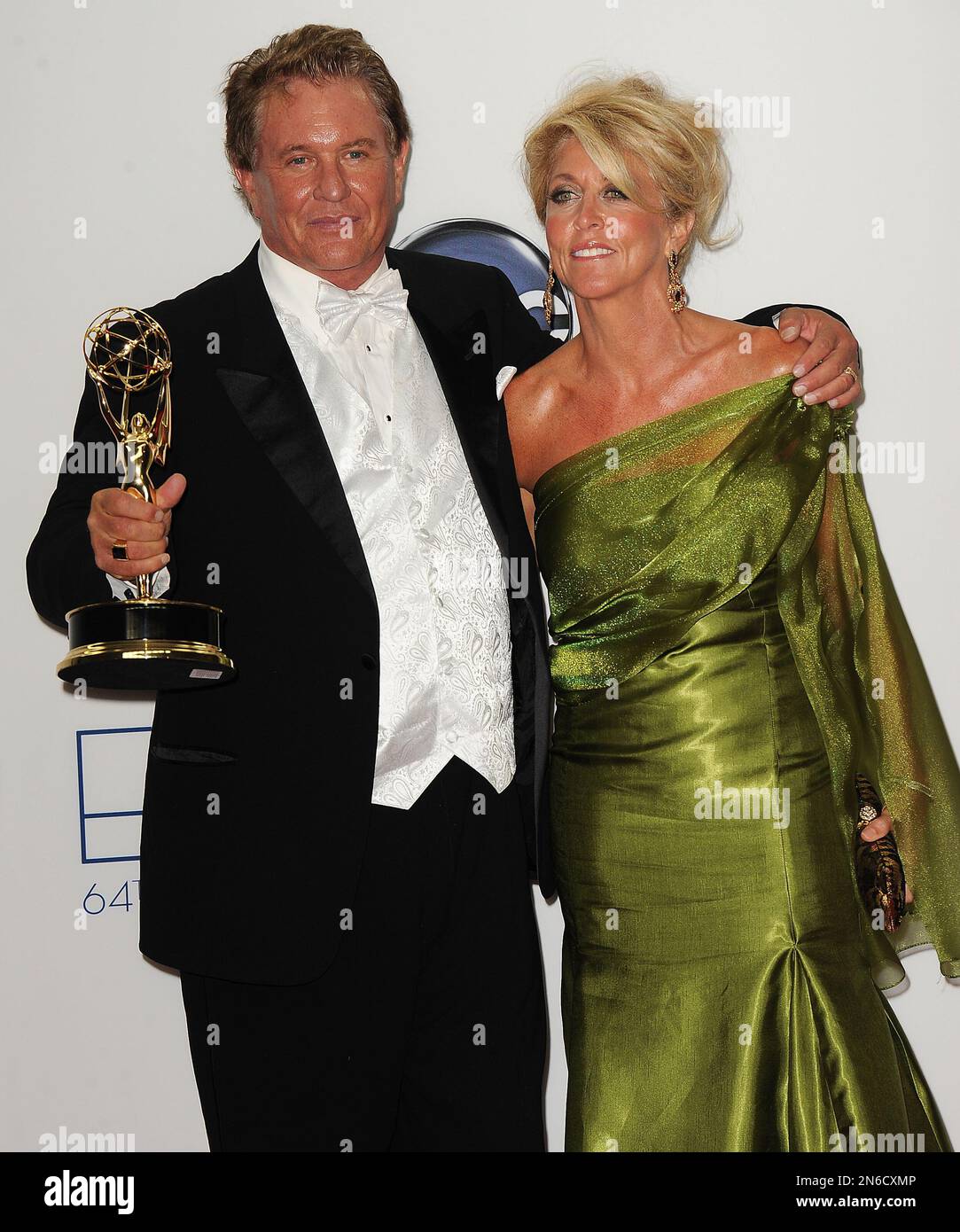 LOS ANGELES, CA - SEPTEMBER 23: Tom Berenger (L) and Laura Moretti pose ...