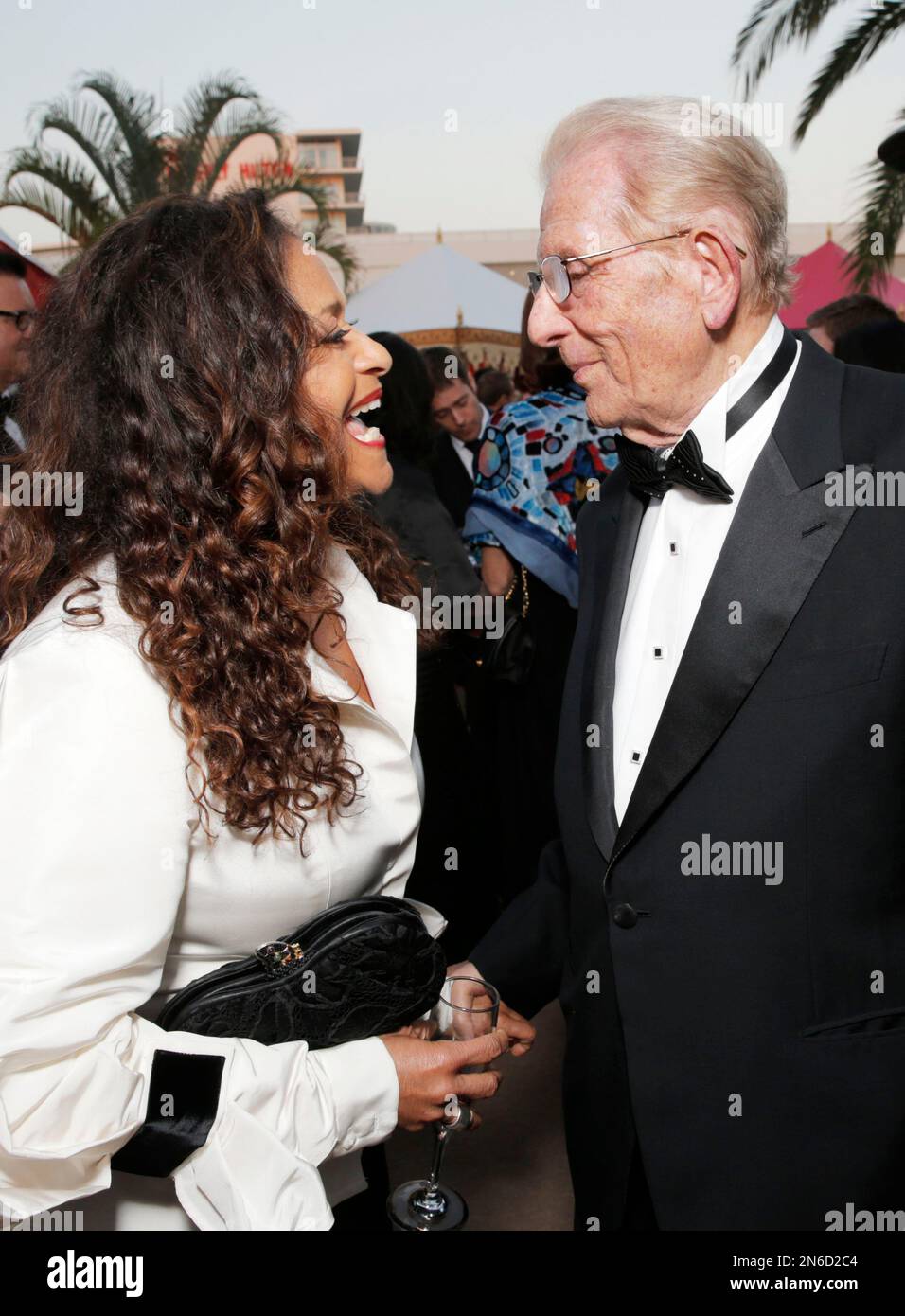 Debbie Allen, left, and Alfred Mann attend the 10th annual Alfred Mann ...