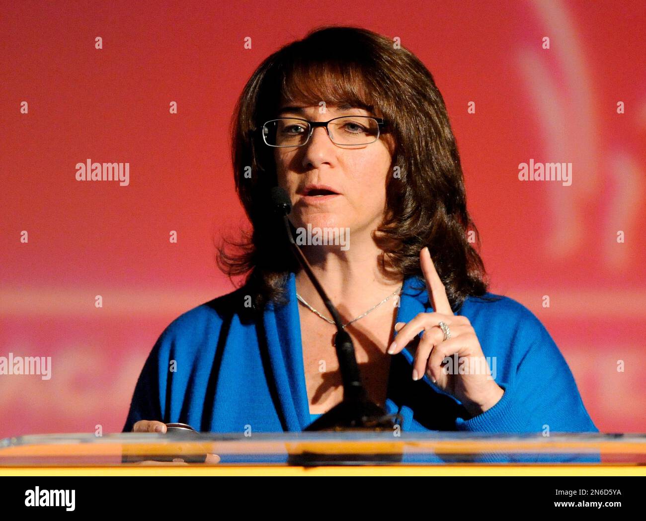 HOLLYWOOD, CA - MARCH 20: EVP, Client Solutions, Nielsen Cheryl Idell ...