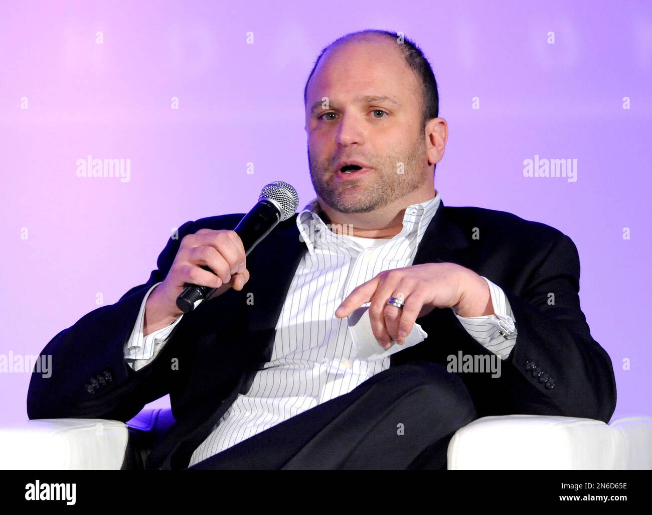HOLLYWOOD, CA - MARCH 20: SVP, Media & Technology, Ipsos MediaCT Ben ...