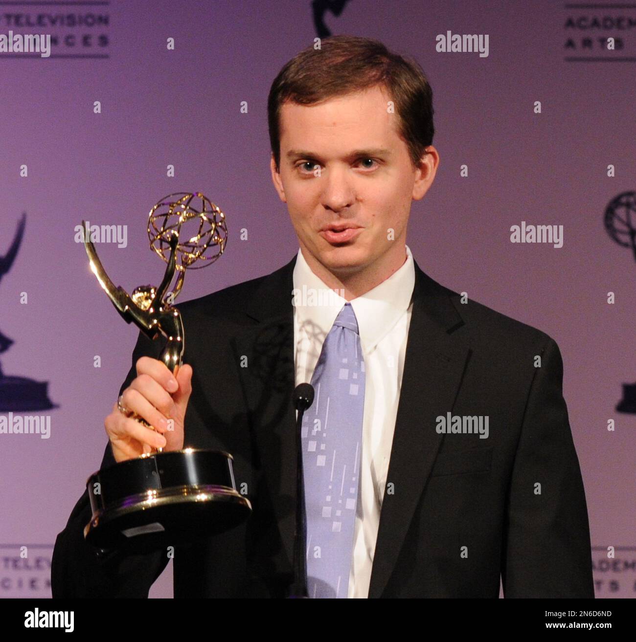 HOLLYWOOD, CA - OCTOBER 24: FilmLight's U.S. Product Manager Peter ...