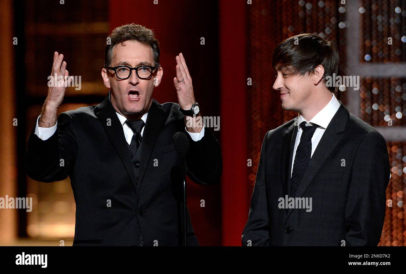 LOS ANGELES, CA - SEPTEMBER 15: (L-R) Tom Kenny and Dane Boedigheimer ...