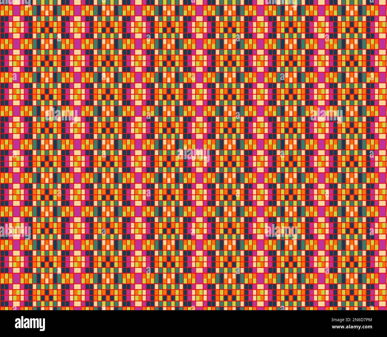 Pixels Pixelated Seamless Pattern Background Design, Small Blocks ...