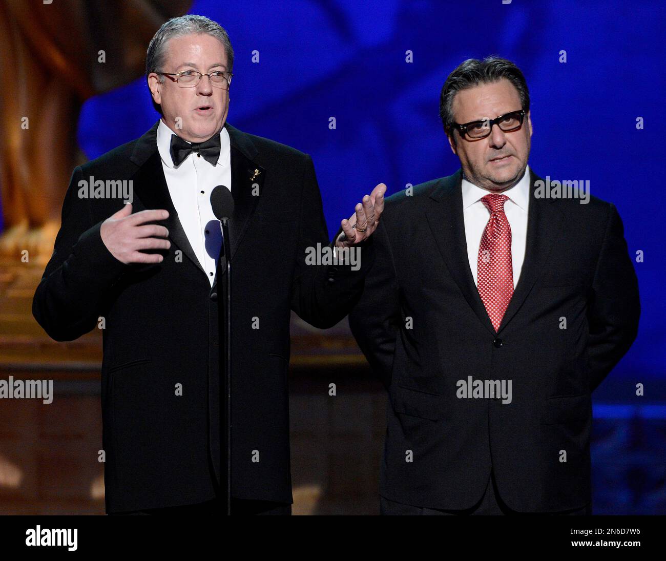 LOS ANGELES, CA - SEPTEMBER 15: (L-R) Mark Watters and Frank Scherma ...