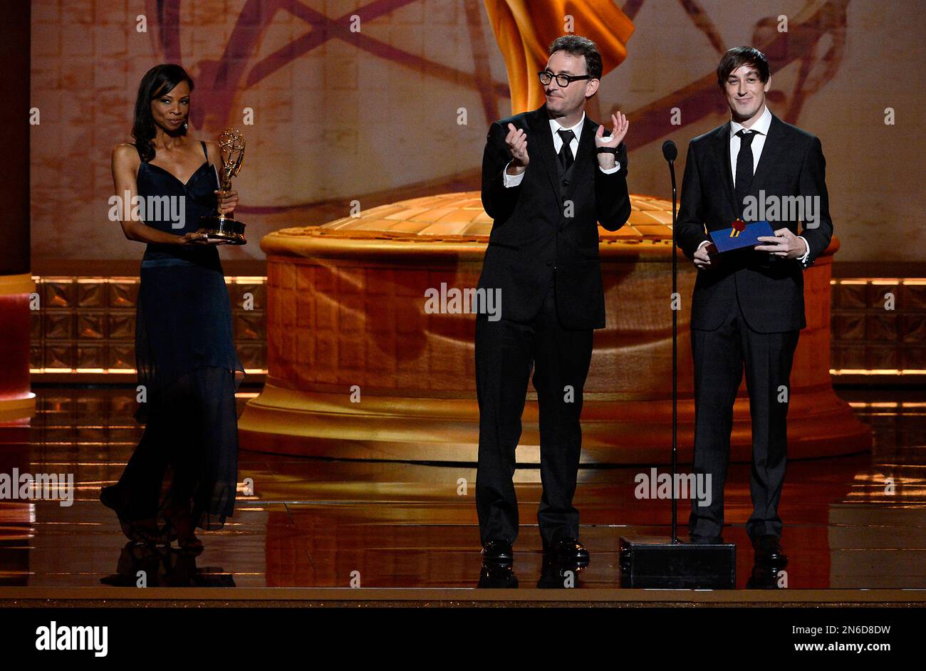 LOS ANGELES, CA - SEPTEMBER 15: (L-R) Tom Kenny and Dane Boedigheimer ...