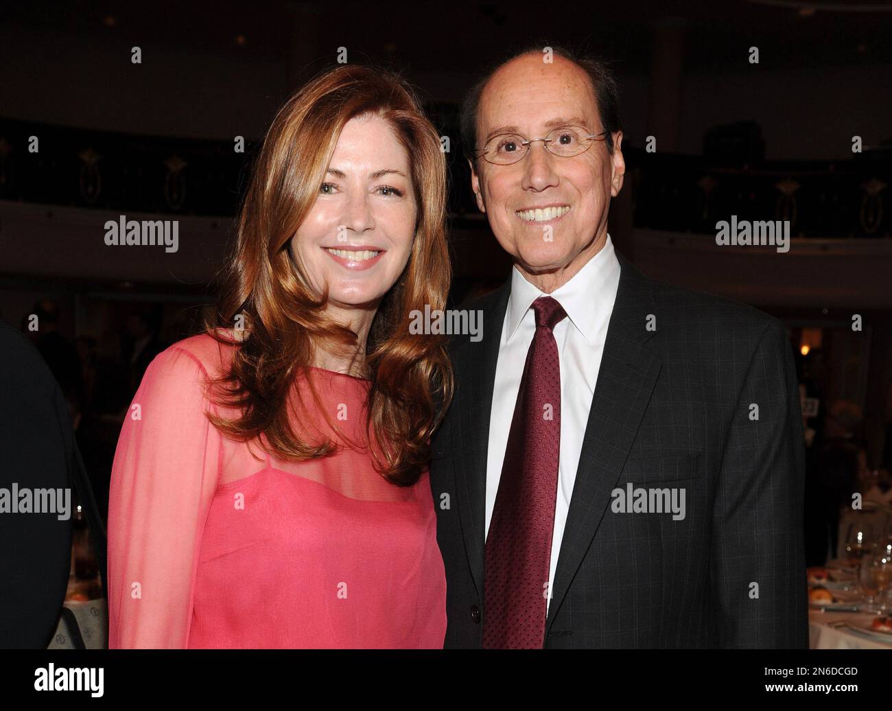 BEVERLY HILLS, CA - MAY 2: (L-R) Actress Dana Delany and COO of The ...