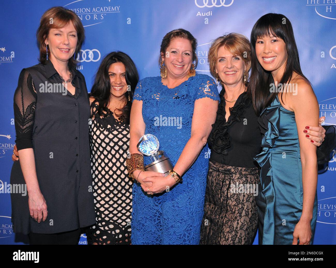 BEVERLY HILLS, CA - MAY 2: (L-R) Executive producers Pamela Hogan ...