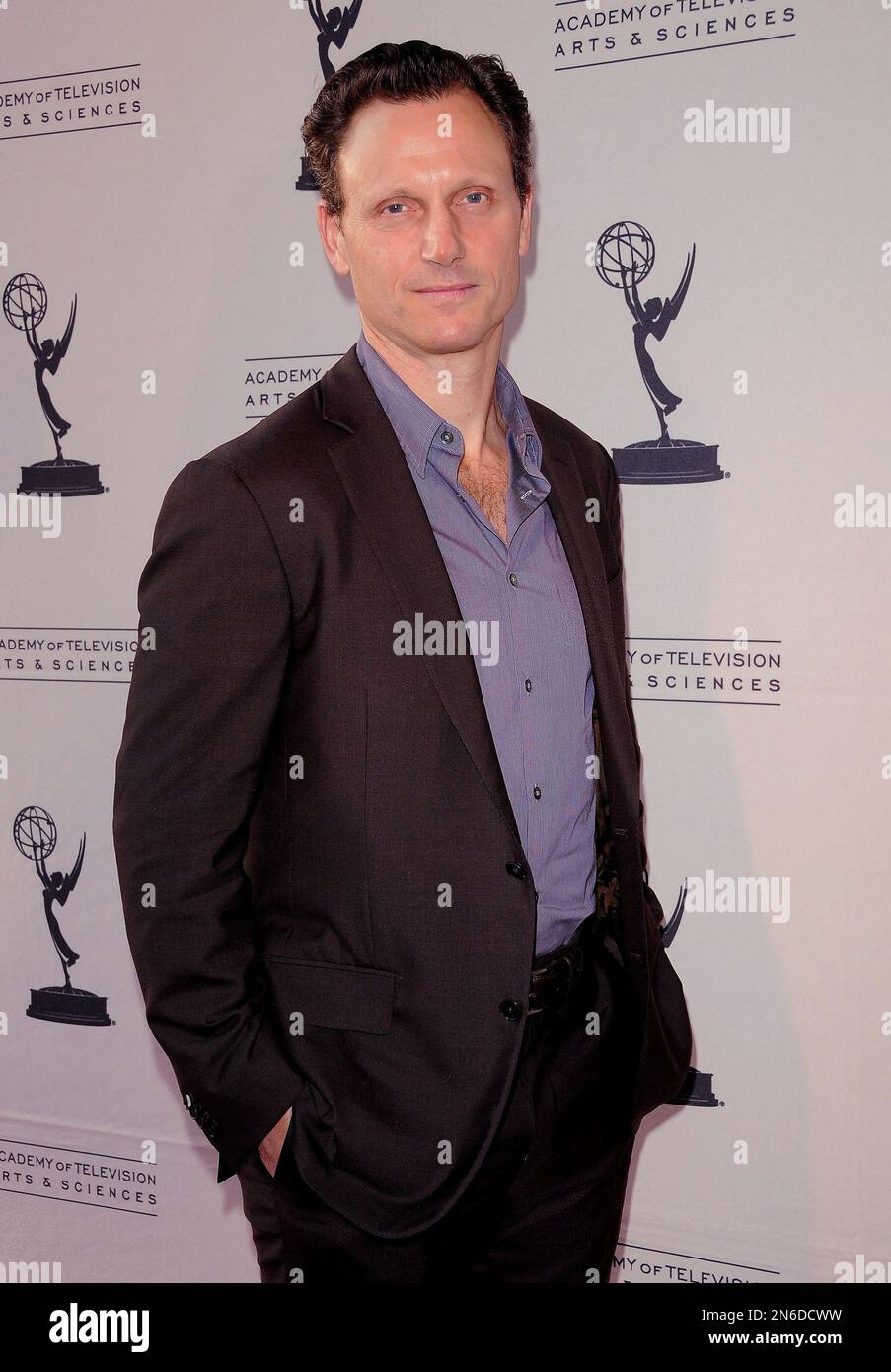 NORTH HOLLYWOOD, CA - APRIL 2: Actor Tony Goldwyn arrives at the ...