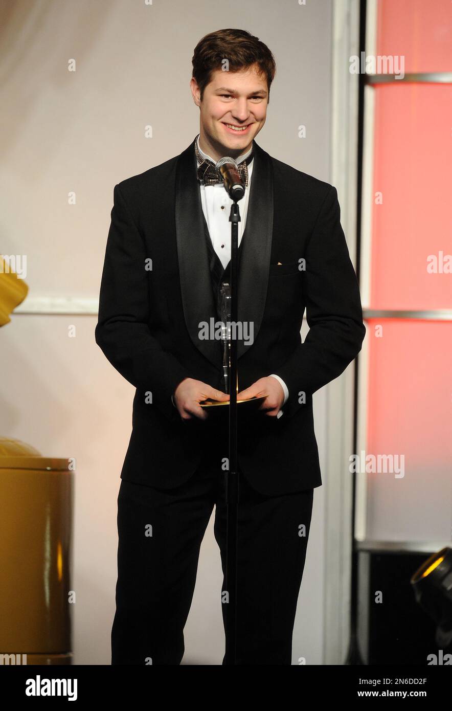 HOLLYWOOD, CA - MARCH 31: Leo Hurley accepts the Best Composition award ...