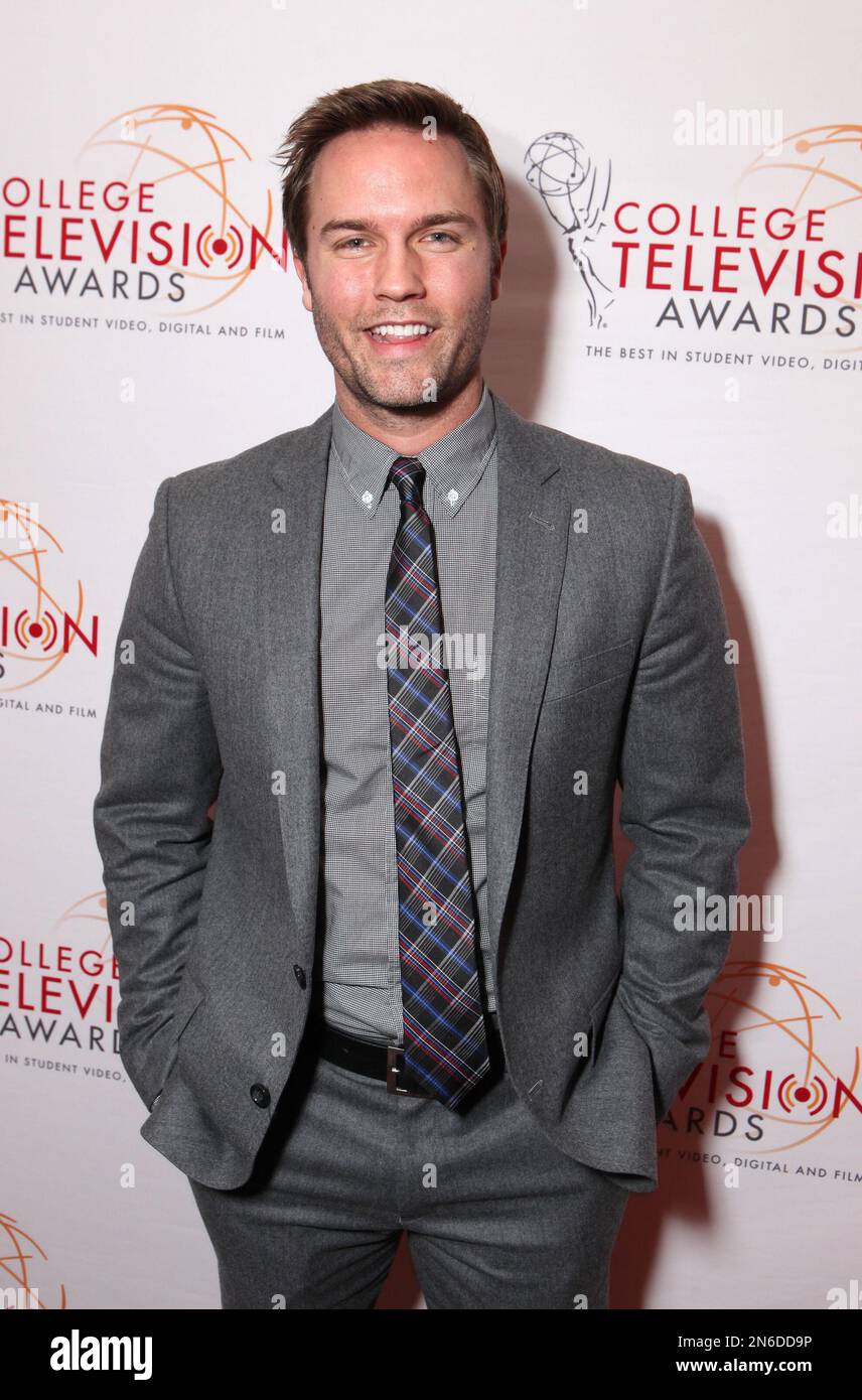 HOLLYWOOD, CA - MARCH 31: Actor Scott Porter attends the Academy of ...