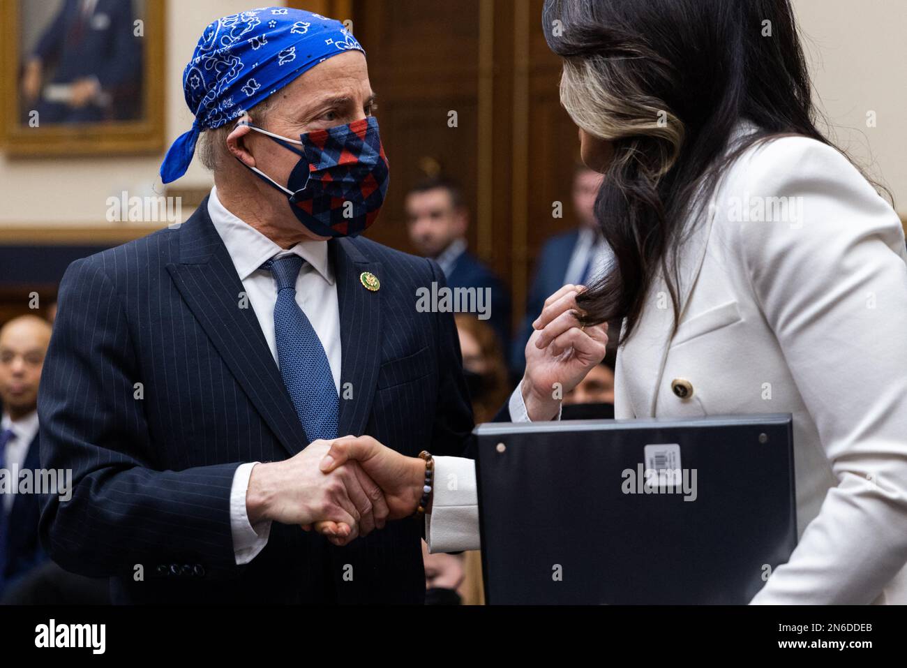 United States Representative Jamie Raskin (Democrat of Maryland) and ...