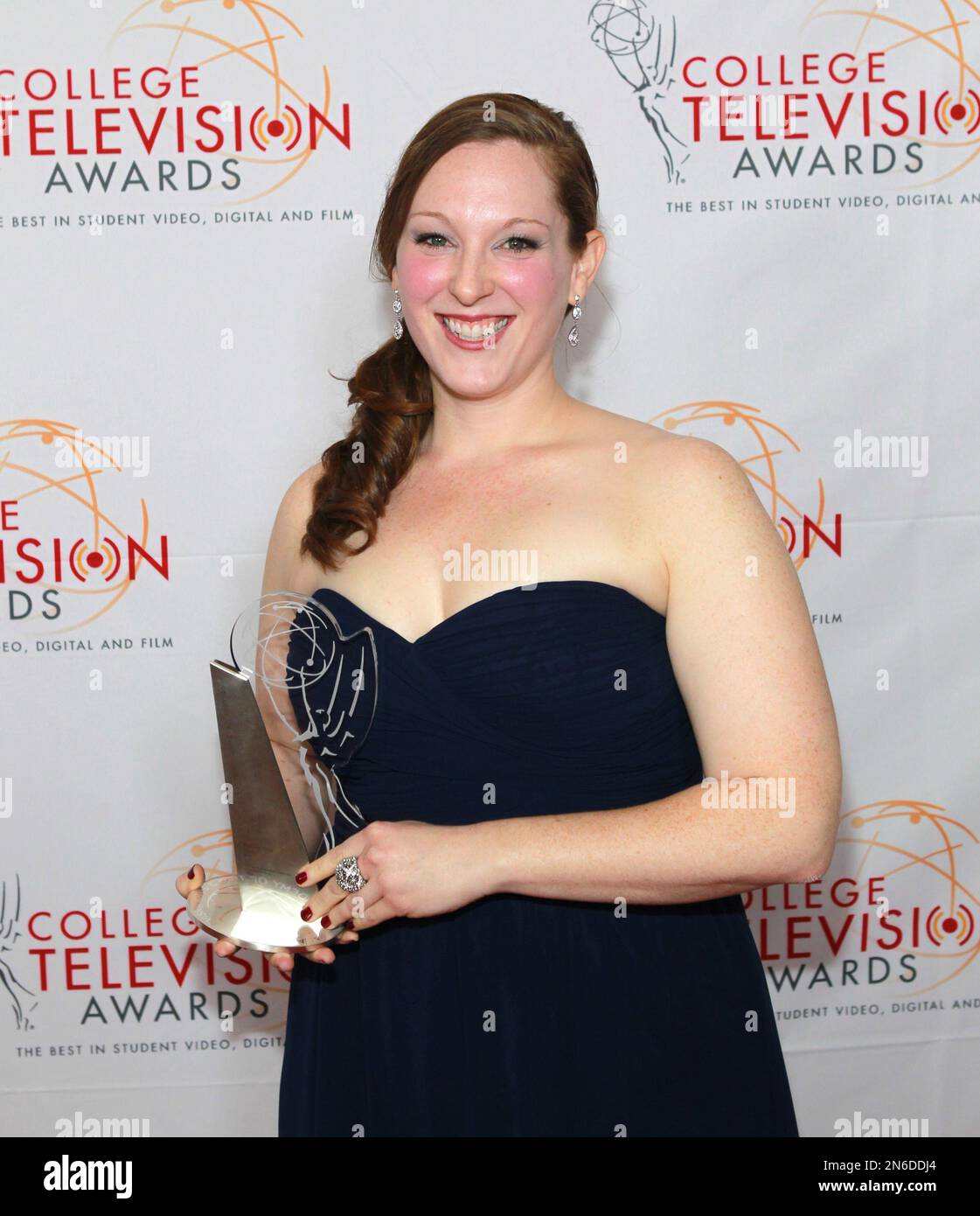 HOLLYWOOD, CA - MARCH 31: Mallory Snyder poses in the press room at the ...
