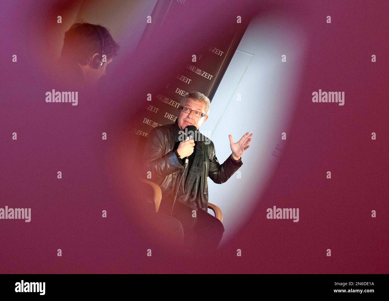 U.S. architect Daniel Libeskind talks during a panel discussion about his work the Museum of ...